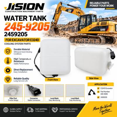 China 245-9205 2459205 Excavator Water Tank Coolant Reservoir for E324D E329D Excavator for sale