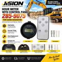 China 285-9075 Hour Meter Timer with Control Panel for E320D Excavator Electrical Parts for sale