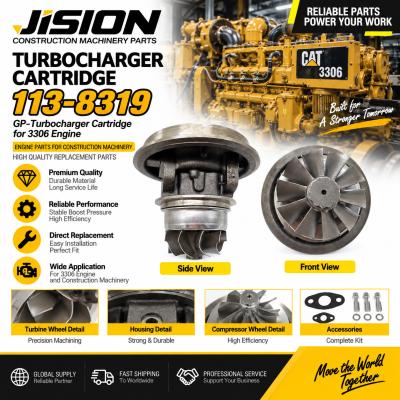 China 113-8319 GP Turbocharger Cartridge for 3306 Diesel Engine | Construction Machinery Turbo Core Replacement for sale