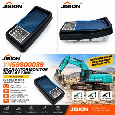 China YN59S00039 YN59S00039FA Excavator Monitor Display Gauge Screen Panel for SK330-10 SK210 SK200-10 for sale