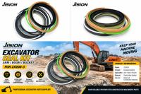 China ZX200-3 Excavator Arm Boom Bucket Hydraulic Cylinder Seal Kit Service Kit for sale