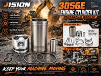 China 3056E Engine Cylinder Kit Repair Overhaul Rebuild Kit for Excavator Engine for sale