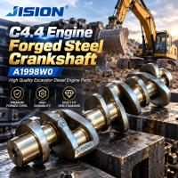 China A1998W0 Forged Steel Crankshaft for C4.4 Diesel Engine Excavator Construction Machinery Spare Parts for sale
