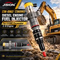 China 236-0962 2360962 Diesel Fuel Injector for C9 Engine 330C E330C Excavator HEUI Unit Injector Assembly for sale