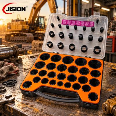 China Excavator O-Ring Seal Kit Repair Assortment Box for Hyundai R220LC-9S | JISION for sale