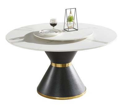 China 2021 New Design Rectangular Dining Table Marble Modern Dining Table Luxury for sale