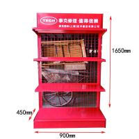 China Factory Price Supermarket Shelf Display Rack Pegboard  Metal Tools Storage / Hardware Tool Display Rack Heavy Duty Rack for sale
