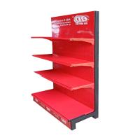China Supermarket Shelf Display Rack Pegboard  Metal Tools Storage / Hardware Tool Display Rack Heavy Duty Rack for sale
