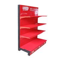 China Supermarket Shelf Display Rack Pegboard  Metal Tools Storage / Hardware Tool Display Rack Heavy Duty Rack for sale