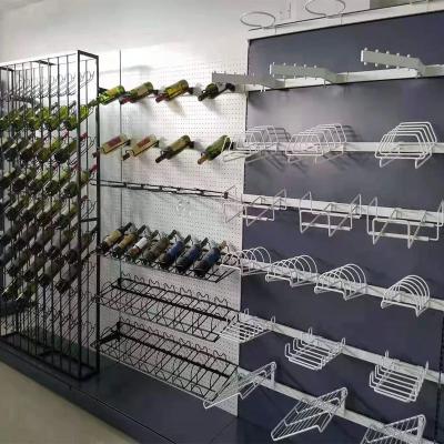 China High Quality Single Sided Gondola Retail Display Racks Supermarket Shelves for sale