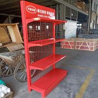 China Factory custom size color metal heavy duty display shelf display racks for sale