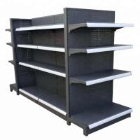 China 2021 New Design Store Shelf Retail Display Shopping Racks Supermarket Shelves for sale