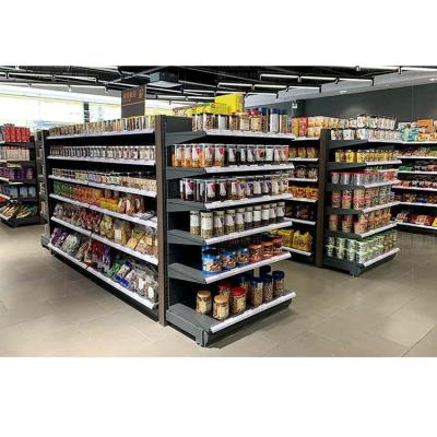 China Factory Custom free sample supermarket display shelf shop racks retail store display for sale