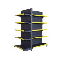 China Supermarket Shop Mall Racks Supermarket Equipment Beauty Shelf Store Shelving for sale