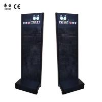 China Factory custom color size metal black store display shelves for sale