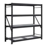 China Supermarket Shelf Manufacturer Customized Size Color Steel 100x40 interlocking metal shelves for sale