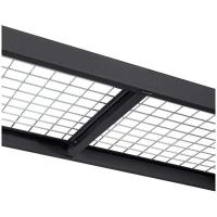 China Supermarket Shelf Manufacturer Customized Size Color Steel 100x40 interlocking metal shelves for sale