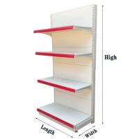 China Pharmacy Equipment Beauty Shelf Store Rack Supermarket Shelves for sale