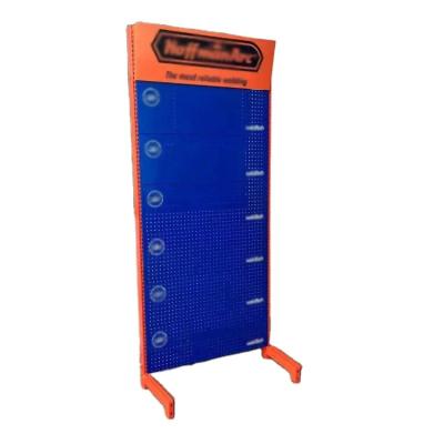 China Shanghai Xingye Shelf Co customized color size gondolas racks shelves blue display rack shop shelves for sale