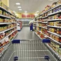 China Powder Coated Heavy Duty Single Sided Retail Racks Supermarket Shelves for sale