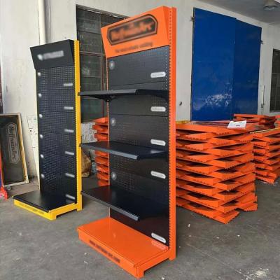 China Factory Customized Color Size gondola supermarket shelf rak display rak gondola supermarket wall shelves for sale