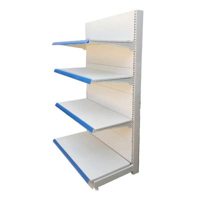 China Large Commercial Shelves Single-Sided Supermarket Rack/Customized Display Racks for sale