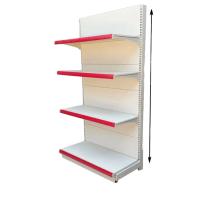 China Accuracy High Quality Supermarket Shelves Removable Retail Hanging Basket Shelves Supermarket Rack Store Display Stand Metallic for sale