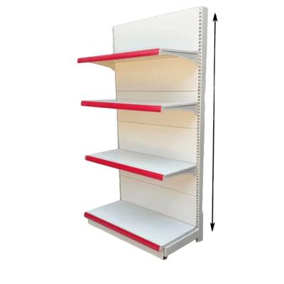 China Accuracy High Quality Supermarket Shelves Removable Retail Hanging Basket Shelves Supermarket Rack Store Display Stand Metallic for sale