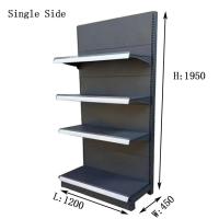China Accuracy High Quality Supermarket Shelves Removable Retail Hanging Basket Shelves Supermarket Rack Store Display Stand Metallic for sale