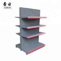 China Retail Store Accessories Store Independent Display Shelves Cold Rolled Steel Plate Display Shelves for sale