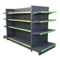 China Convenience Store Chain Bread Display Shelves Commercial Super Gondola Shelves for sale