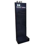China Factory Custom Size Color Logo Single Sided Black Display Rack Display Shelf Exhibitionstall Shelves for sale