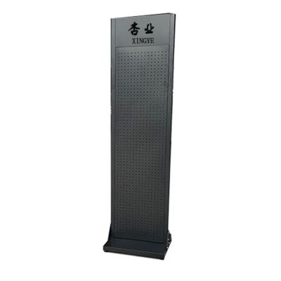 China Factory Custom Size Color Logo Single Side Frosted Gray Display Rack for sale
