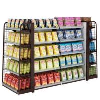 China Hot Selling Heavy Duty Retail Display Racks Gondola Shelving Supermarket Shelves for sale