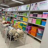 China Xingye Can be Customer Single Sided Gondola Supermarket Shelves for sale