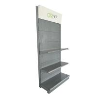 China Factory Customized Size Color Logo shop shelves supermarket shelves half supermarket rack exhibition shelf for sale