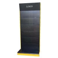 China Xingye Factory Custom Size Color black gondola display racks grocery store shelf for sale