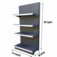 China Hot Sale High Quality  Can Custom Shopping Center Q235 Cold Rolled Steel Supermarket Gondola Shelf for sale