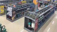 China Hot Products With Competitive Prices Double Side Can Custom Shelves Supermarket Gondola for sale
