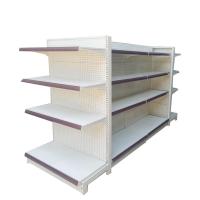 China Hot-Sale In This Month Double Side Gondola Supermarket Shelf Cold Rolled Steel for sale