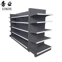 China Hot-Sale In This Month Double Side Gondola Supermarket Shelf Cold Rolled Steel for sale