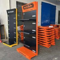 China Factory custom color size Gray hole back board shop display shelf market shelves for sale