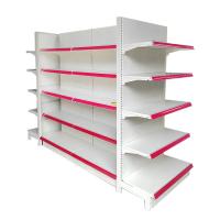 China Q235 Cold Rolled Steel Sheet Grocery Store Display Shelf Supermarket Retail Store Display Shelf for sale