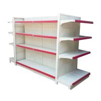 China Q235 Cold Rolled Steel Sheet Grocery Store Display Shelf Supermarket Retail Store Display Shelf for sale