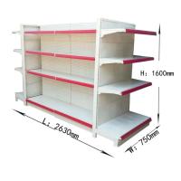 China Q235 Cold Rolled Steel Sheet Grocery Store Display Shelf Supermarket Retail Store Display Shelf for sale