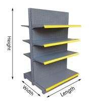 China Removable Pharmacy Shelves File Cabinet Supermarket Shelf Display Can Custom for sale