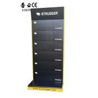 China Factory custom color size black hole back board display shelf exhibition sample display rack jewelry store display shelf for sale