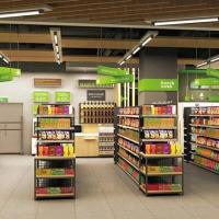 China Double Sided Heavy Duty Metal Used Supermarket Shelves for sale