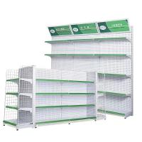 China Factory Quality Guaranteed Good Production Line Customizable Supermarket Shelves for sale
