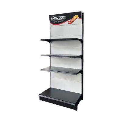 China Best Selling Factory customized color size supermarket rak gondola shelving grocery store shelf exhibit shelf for sale